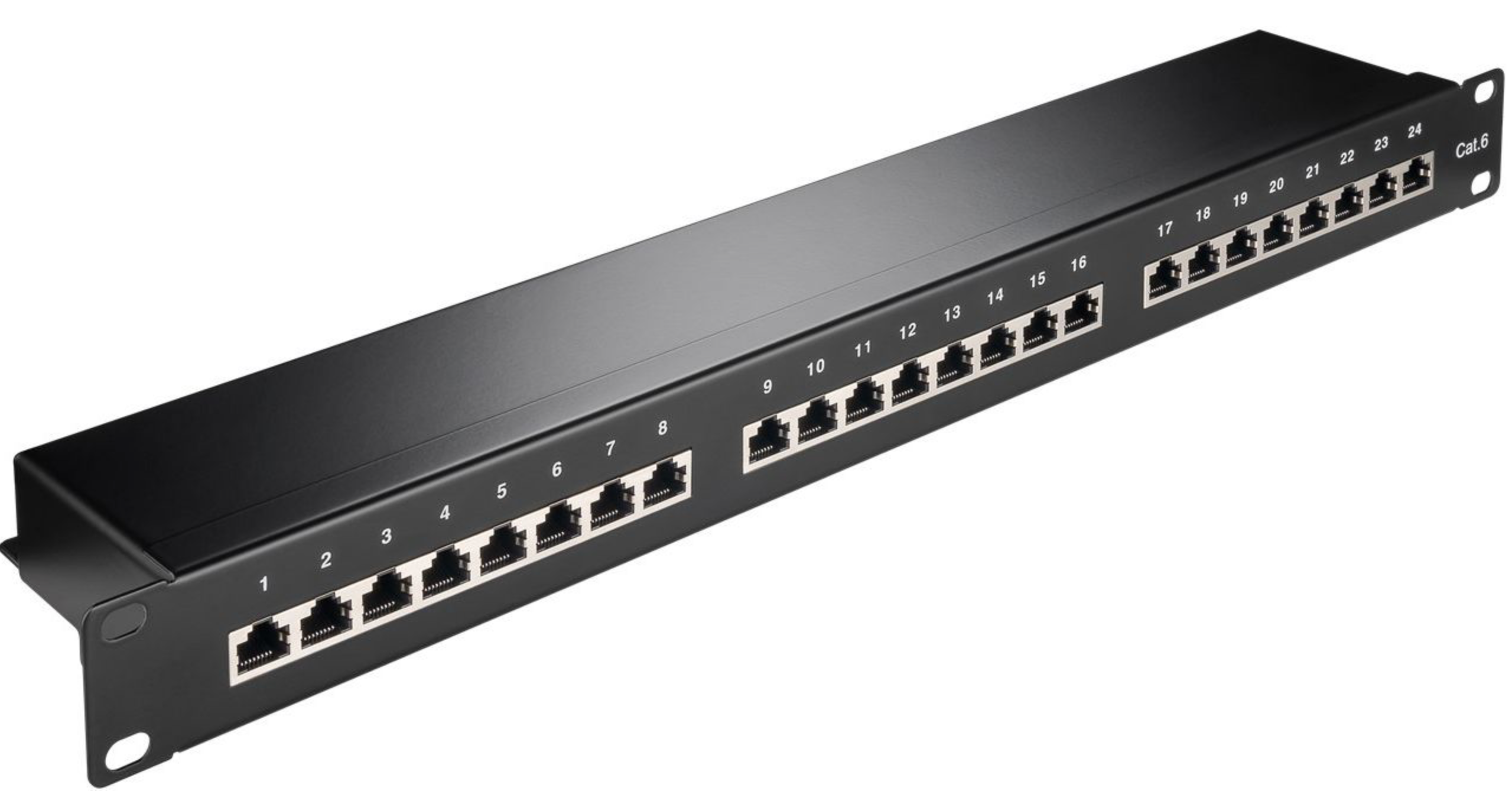 19-inch Patch Panel 24 Port STP Shielded – CTS Systems