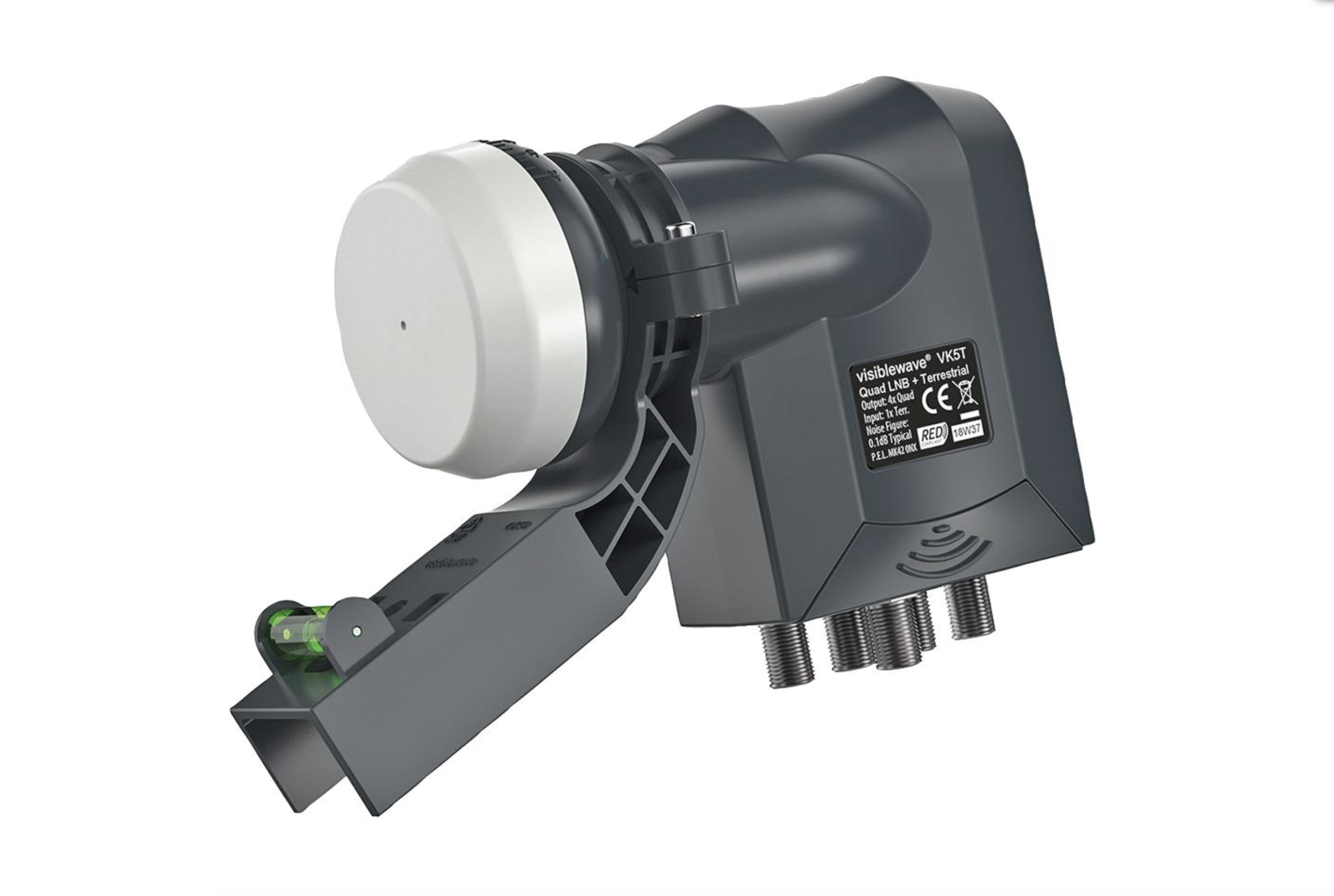 Quad LNB with Terrestrial Input – CTS Systems